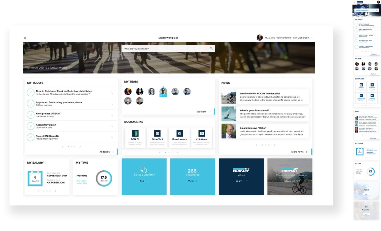 Employee Experience Portal – HuRis